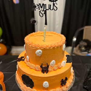 The Spooky One Cake Topper Spooky One First Birthday - Etsy