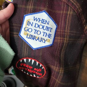 Permanently Exhausted Pigeon Patch Made in USA 3 Spoonie Embroidered ...