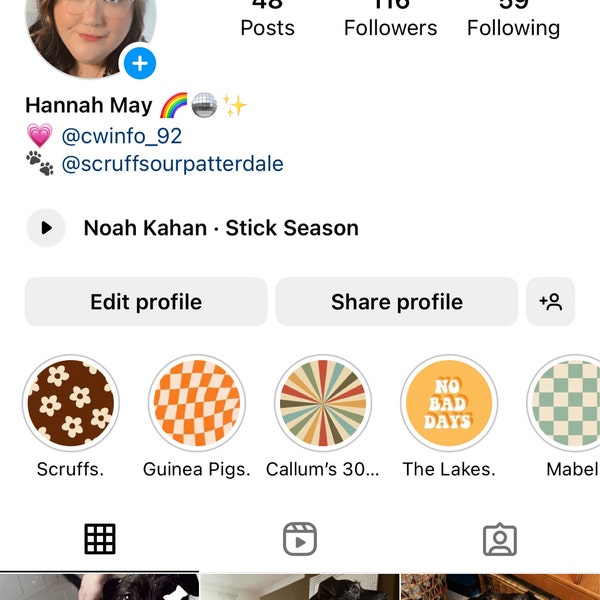 40 Retro Instagram Highlight Cover Icons, Groovy Highlight Covers ...
