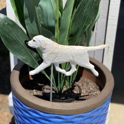 Labrador Retriever Garden Stake Multiple Colors Available - Etsy