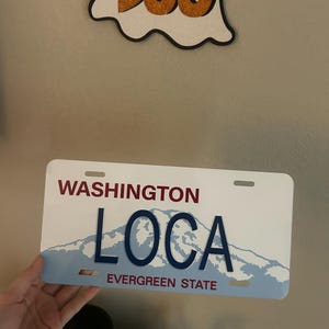 Personalized Standard Size Aluminum License Plate - Mill in Woods - Add ...