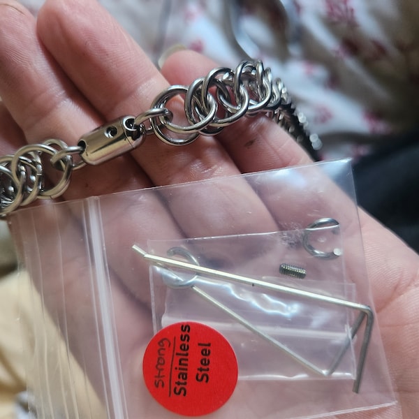 Locking Hex Key Clasp - Pill Shape - Original Design! (breakaway Links ...