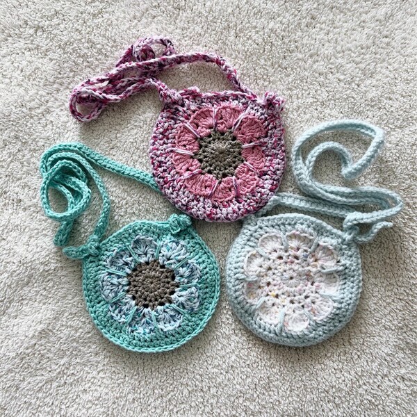 Reagan Bitty Bag Pattern | Crochet Toddler Bag Pattern | Children's Bag ...