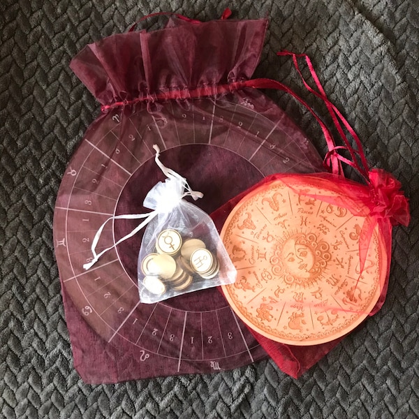 Astrological Natal Chart Set - Etsy