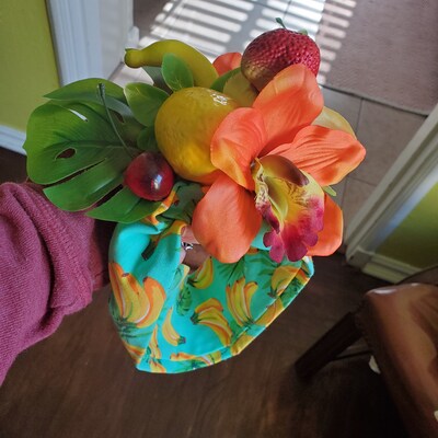 Carmen Miranda Fruit Hat Tropical Fruits Turban Tropical - Etsy
