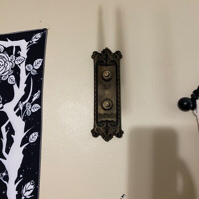 Vintage Elevator Up/down Call Button Panel - Etsy