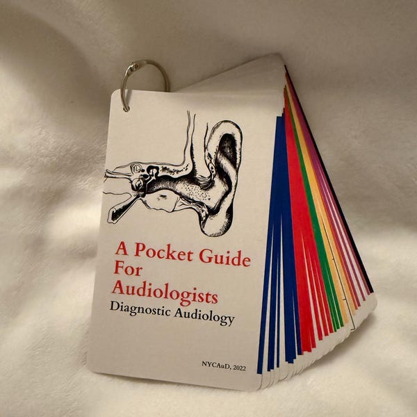 Audiology Pocket Guide: Complete Quick Reference Set - Etsy