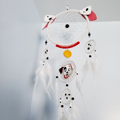 Dalmatian Dream Catcher Wall Hanging Fan Gift Idea Birthday Gift Baby ...