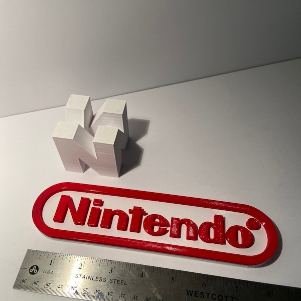 N64/nintendo 64 Cube Video Game Logo Sign (man Cave, Game Room, Shelf ...