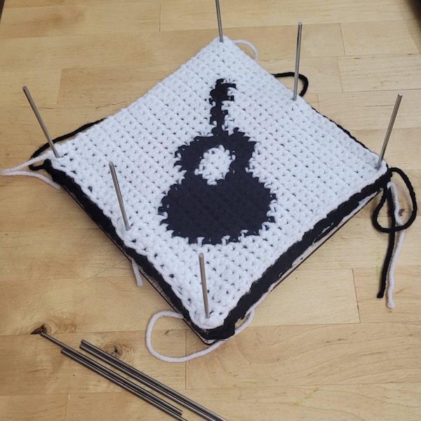 Knitting Needle Organizer 2-10mm EU/US Size, Cable Needle Holder ...