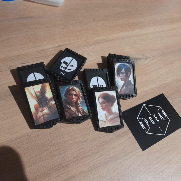 Health Tracker/ HP Counter, for Rpgs Like D&D, Dnd, Dungeons and ...