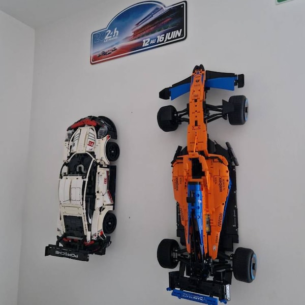 Wall Mount Bracket for LEGO Technic Ford Mustang Shelby GT500 (set ...
