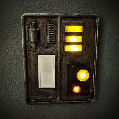 Star Wars Clone Wars Inspired Light Switch Cover / Rocker / Retrofitted ...