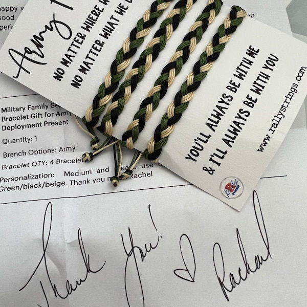 Military Family Separation Bracelets | Support Our Troops | Bracelet ...