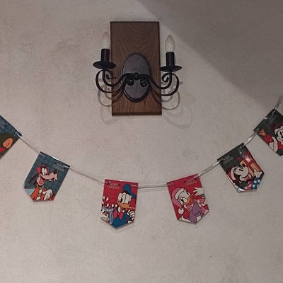 Printable Mickey Treats Garland, Mickey Birthday Banner, Disneyland ...
