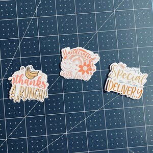 30 Boho Thank You Stickers SVG PNG Bundle Digital Thank You Printable ...