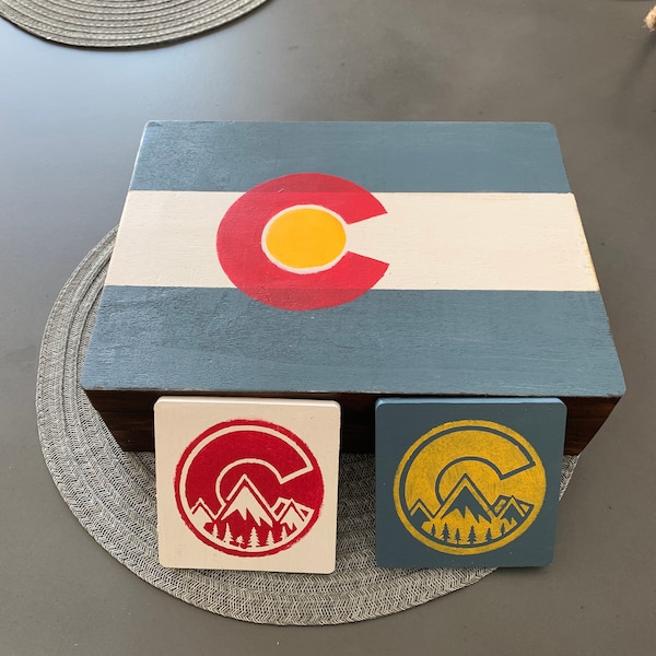 Colorado State Flag Stencil for Painting Crafts – Reusable Plastic ...