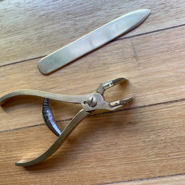 Brass Gouges - Set of 30 - Bookbinding Tools - Etsy