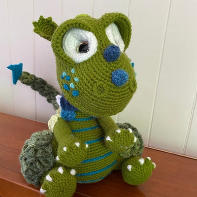 Crochet Dragon & Sheep Pattern Bundle, PDF Download, Amigurumi Soft Toy ...