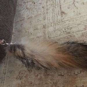 Custom Beaded Tail Keychain for Therians, Furries, Cosplay, Alternative ...