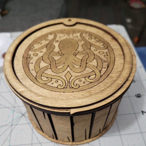 Wooden Box File. Laser Cut File. Cdr, Dxf, Ai, Svg Files. Instant ...
