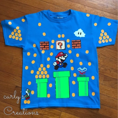 Mario Scene Set SVG, EPS, PNG, Dfx Cut Files for Use With Silhouette ...