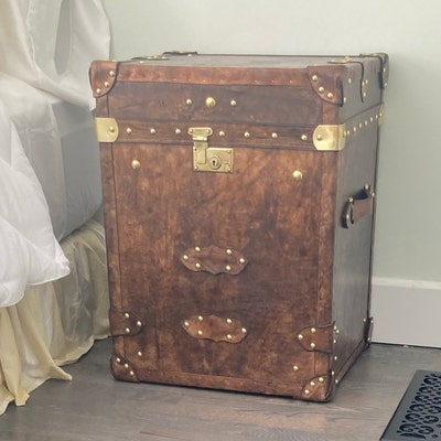 Luxury Antique Wardrobe Trunk by Goyard With Key - Etsy