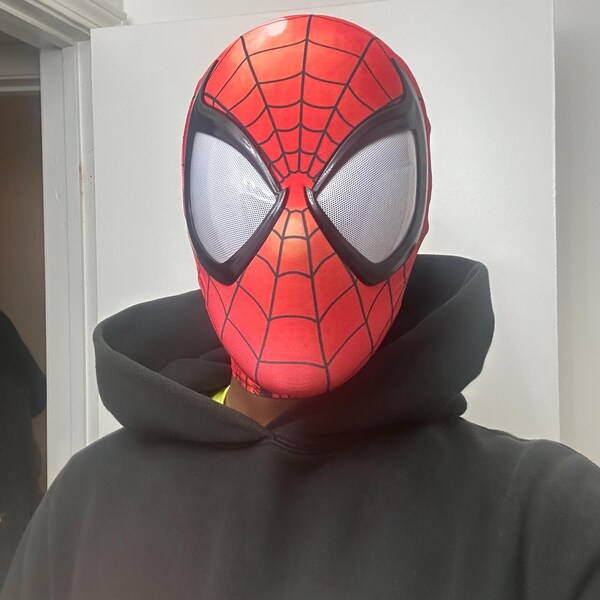 Spider Man 2 Black Mask, Amazing Spider Man, Cosplay, Halloween Gift ...