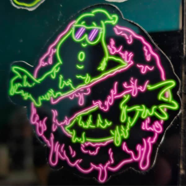 Neon Toy Story the Claw Sticker - Etsy