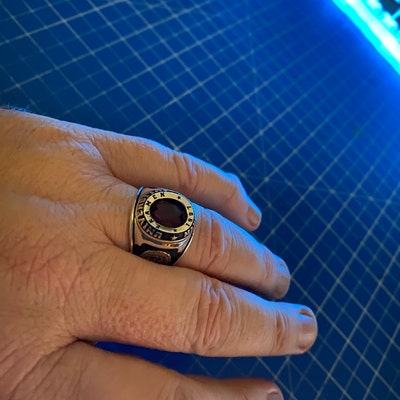 Personalized College Jewelry, Graduation Ring Gift, Personalized Class ...