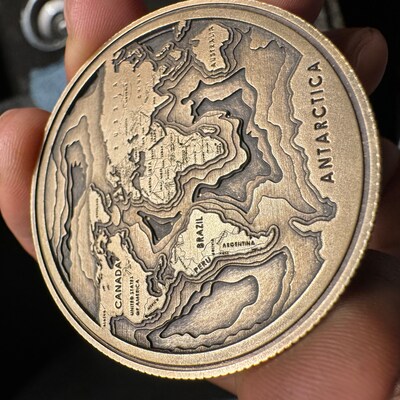 6 Layer 3D Map of the World, Multi layer Panel,laser Cut File. 3D Wood ...