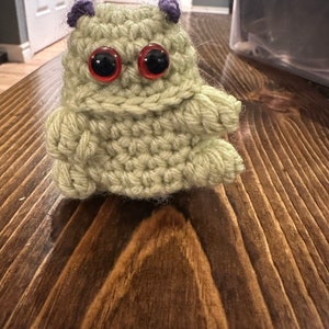 Pocket Worry Monster Crochet Pattern PDF - Etsy