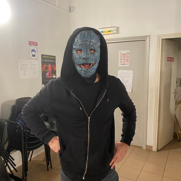 Lizard Man Halfmask - Etsy