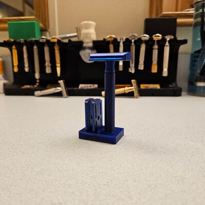 3D Printed adjustable Hybrid Double Edge Safety Razor by Superior Cuts ...