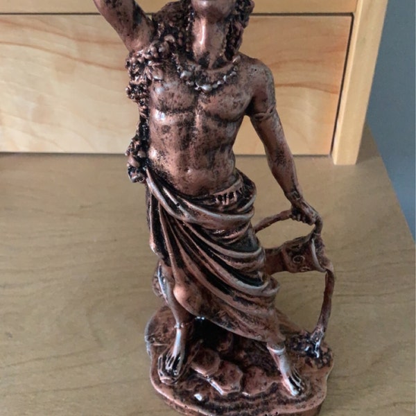 Egyptian Goddess Cleopatra Statue With Leopard Love Sculpture God ...