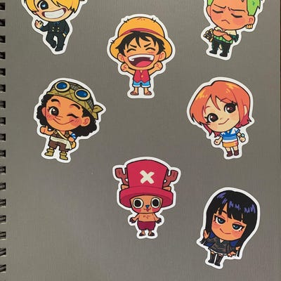 Cute Animals Stickers Waterproof Matte Vinyl Laminated, Diecut Sticker ...