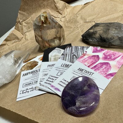 Pack of 10 Wholesale Crystal Grid Cards With Instructions and ...