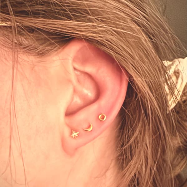 Sterling Silver Rotatable Planet Ring, Fidget Ring, Adjustable Size ...