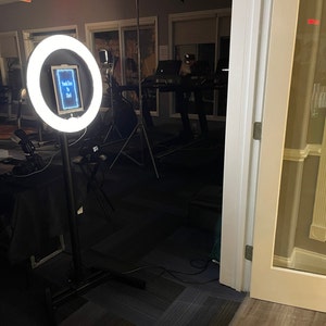 Roaming Photo Booth Shell. Ring Light Ipad Photo Booth Shell. - Etsy