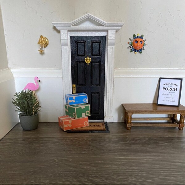 Miniature Dollhouse Boxes, Scale 1:12, Miniature Mail, Set of 3 - Etsy