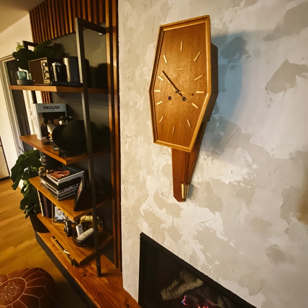 Antique Vintage Zaanse Wall Clock Zaandam Dutch RARE 1 Day Holland ...