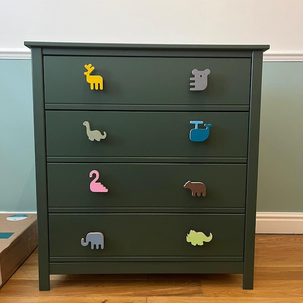 Girls Nursery Knobs Animals, Dresser Handles, Drawer Knob for Dresser ...