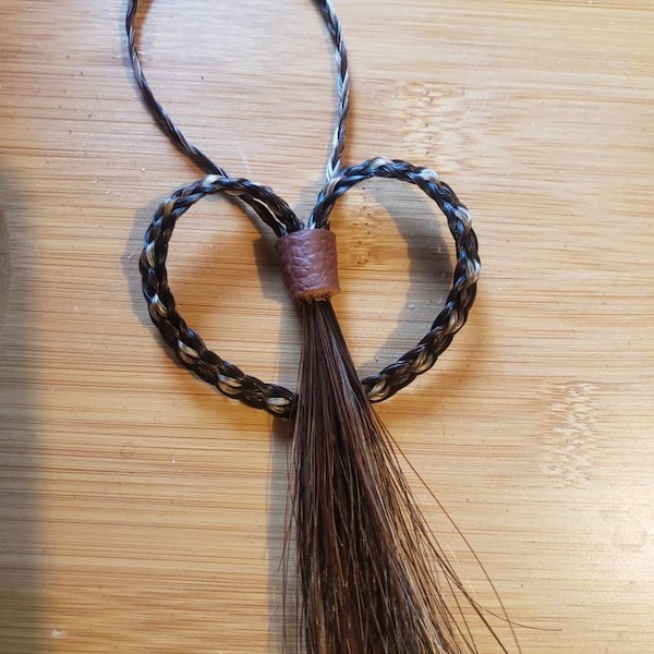 Braided Horse Hair Keepsake Christmas Ornament - Custom Order - Etsy