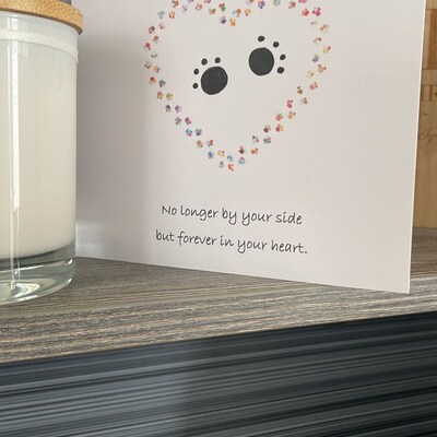 Watercolour Personalised Missing You Card - Etsy