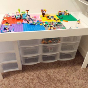 Building Bricks Table, Activity Table, Kids Table, Train Table, Art ...