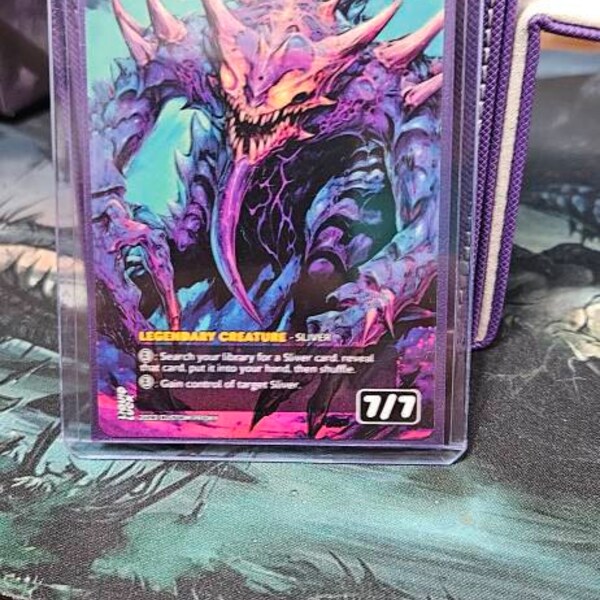 Slug MTG Tokens Toxrill the Corrosive Full Art Custom Tokens ...