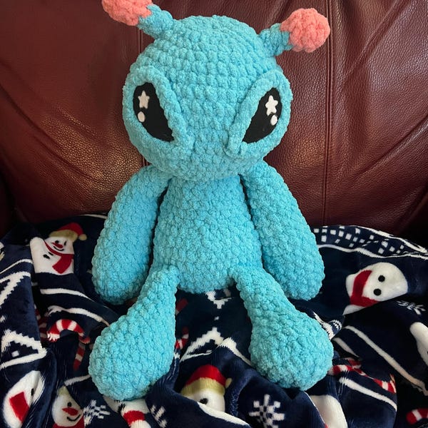 Plush Alien - Crochet Pattern. UFO - Etsy