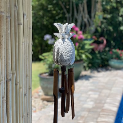 Capiz Shell Wind Chime Ocean Nautical Decor. Waterfall Color. - Etsy