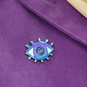 Eye Sticker Rainbow Colorful Eye Sticker Holographic Eyeball Decal ...