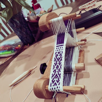 Tool-heddle Maker Jig for Creating String Wire Heddles for Rigid Heddle ...